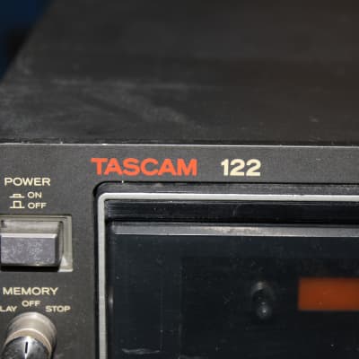 TASCAM 122- 3 Head Rack Mounted Stereo Cassette Recorder | Reverb
