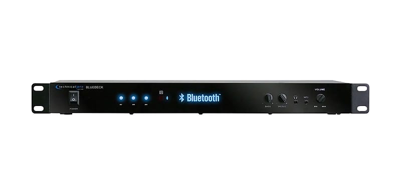 Technical Pro BLUEDECK2 Rack-Mountable Bluetooth Audio | Reverb