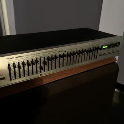 Realistic 12-Band Stereo Frequency Home Audio EQ Equalizer | Reverb