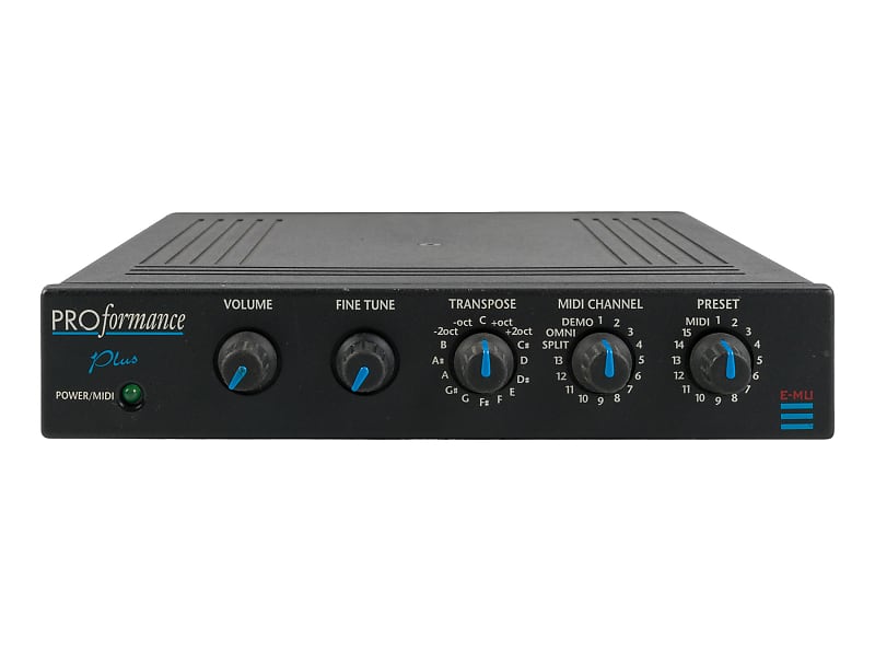 E-mu Proformance Plus Digital Piano Sound Module | Reverb