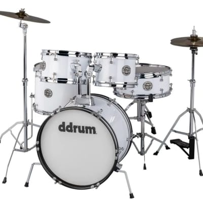 DDRUM D1 516 WHT Junior 5 piece White Complete Drum Kit NEW | Reverb