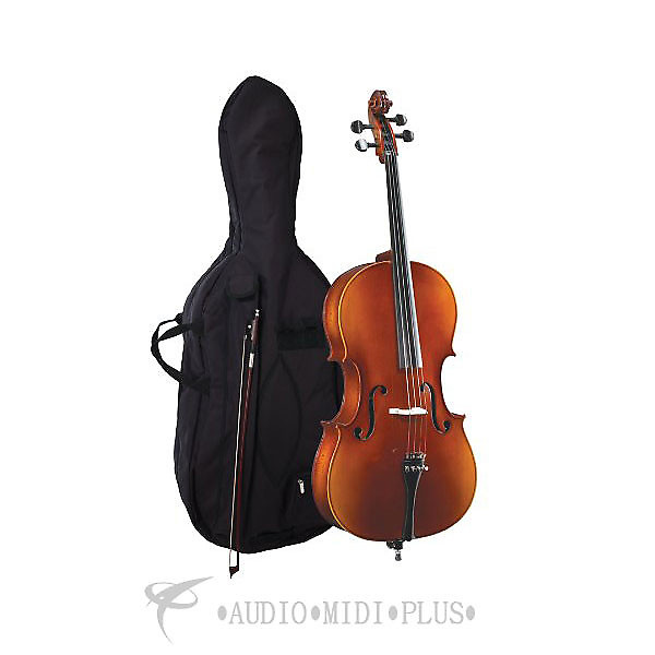 Becker 3000 Cello 4/4 Polished Gold Brown - 3000D-4/4-U - | Reverb