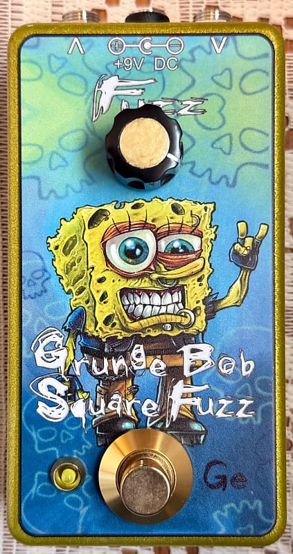 Grunge Bob Square Fuzz Ge (Doomstick clone) 2025 - Yellow | Reverb