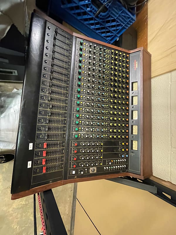 Yamaha Professional Series M916 Analogue Mixer 1980s Wood | Reverb