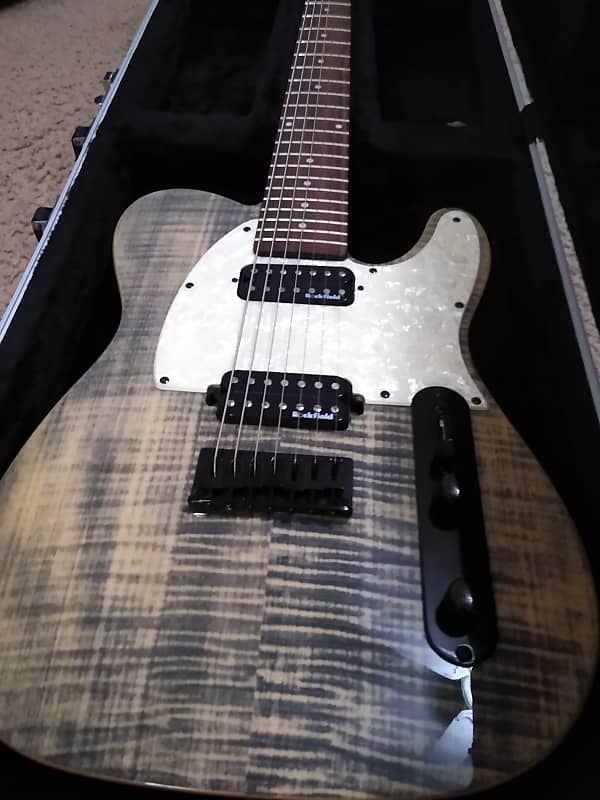 Michael Kelly CC537 7 string w/case | Reverb