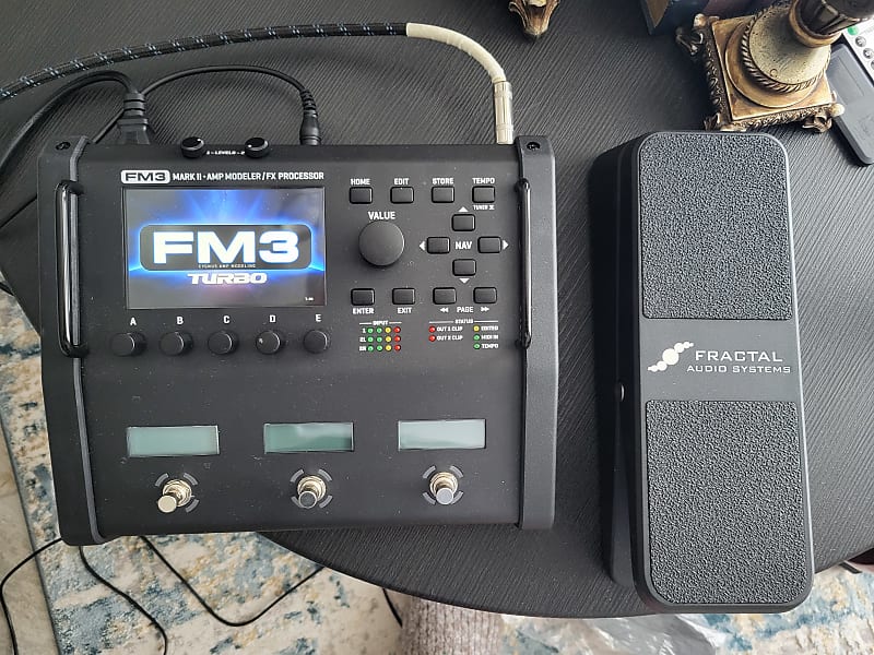 Fractal Audio FM3 MKII Turbo Amp Modeler FM3 Turbo + EV-1 EXP | Reverb