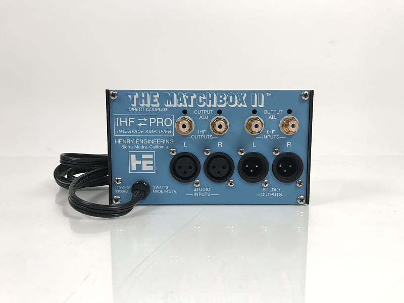 Henry Engineering The Matchbox II IHF Pro Stereo Level | Reverb