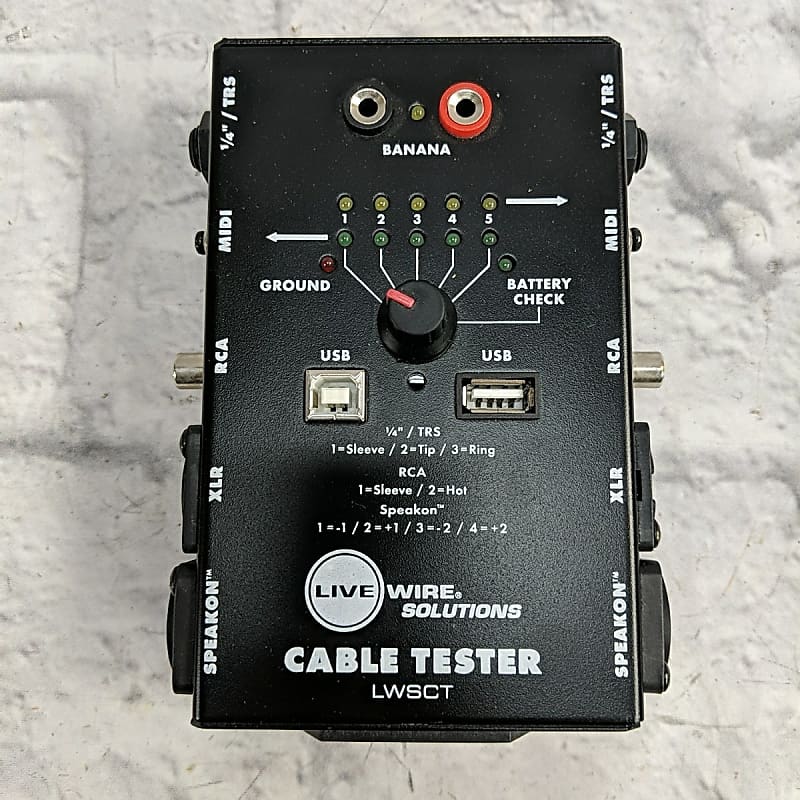Livewire LWSCT Cable Tester | Reverb