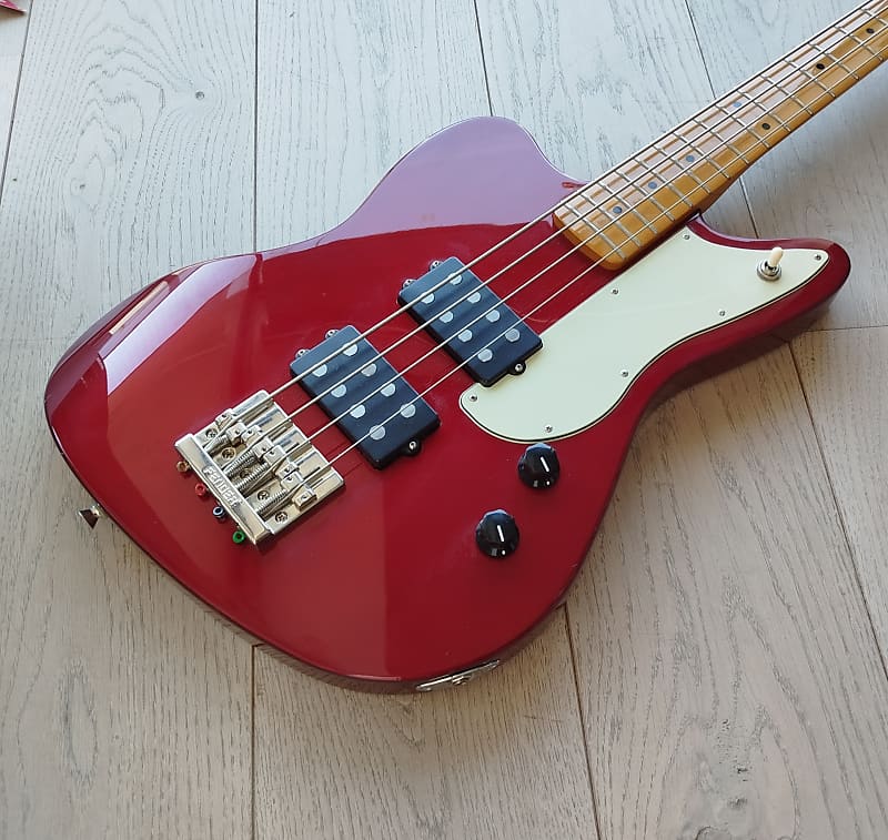 Fender Pawn Shop Series Reverse Jaguar Bass 2013 - Candy | Reverb