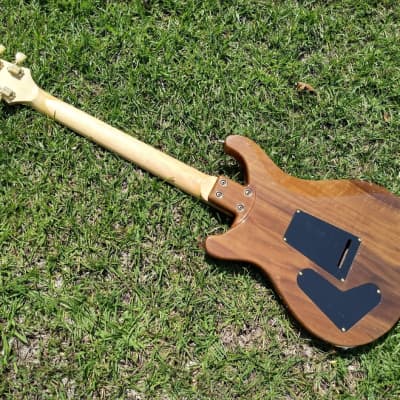 Warmoth Custom VIP Guitar - Black Finish w/ Gold Hardware | Reverb