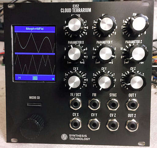 Synthesis Technology E352 Cloud Terrarium Module 2010s Black | Reverb