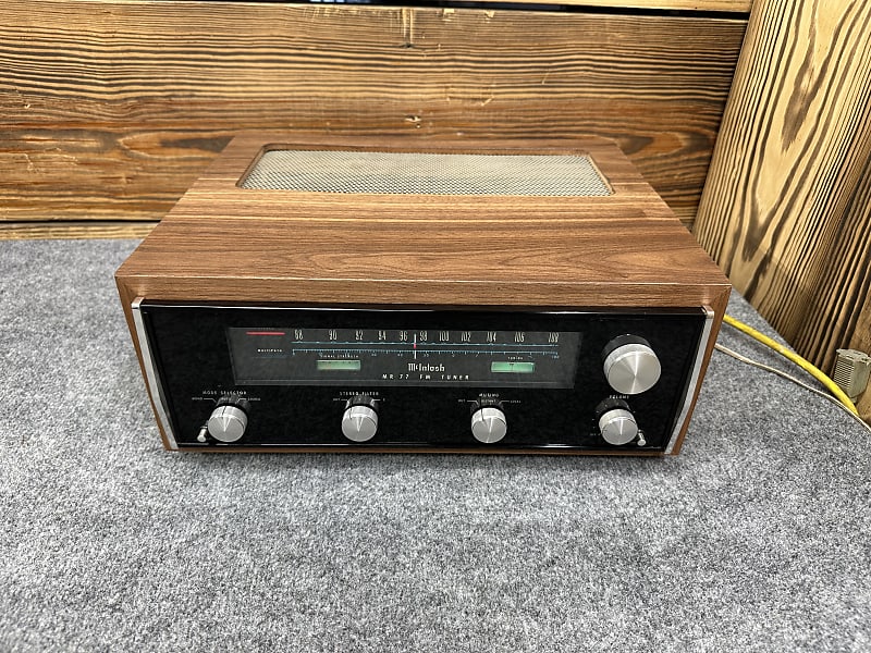 McIntosh MR 77 Stereo Tuner - Woodgrain | Reverb