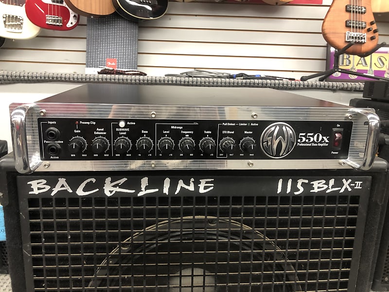 SWR 550x Bass Head 550W | Reverb