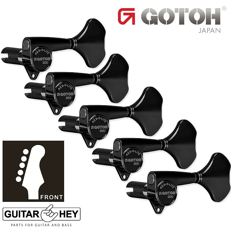 NEW Gotoh GB350 RES-O-LITE Aluminum Bass 5-String in Line | Reverb UK