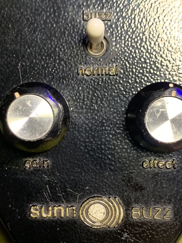 Sunn Buzz 1960s Fuzz box Sunn Buzz 1960s - Black | Reverb