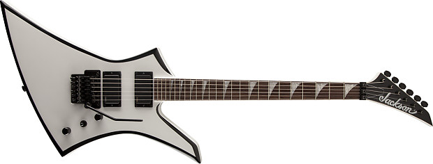 Jackson KEXMG X-Series Kelly (White with Black Bevels) | Reverb