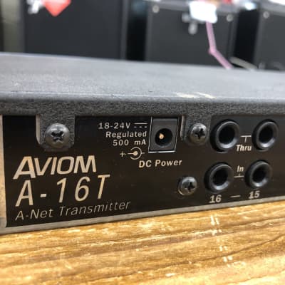 Aviom A-16T A-Net Transmitter 16-Channel Personal Monitor | Reverb