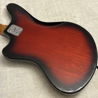 1965 Hitachi Splendor SG-803 Offset Guitar Japan MIJ Redburst | Reverb