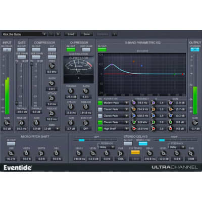 Eventide UltraChannel Channel Strip Plug-In Software | Reverb