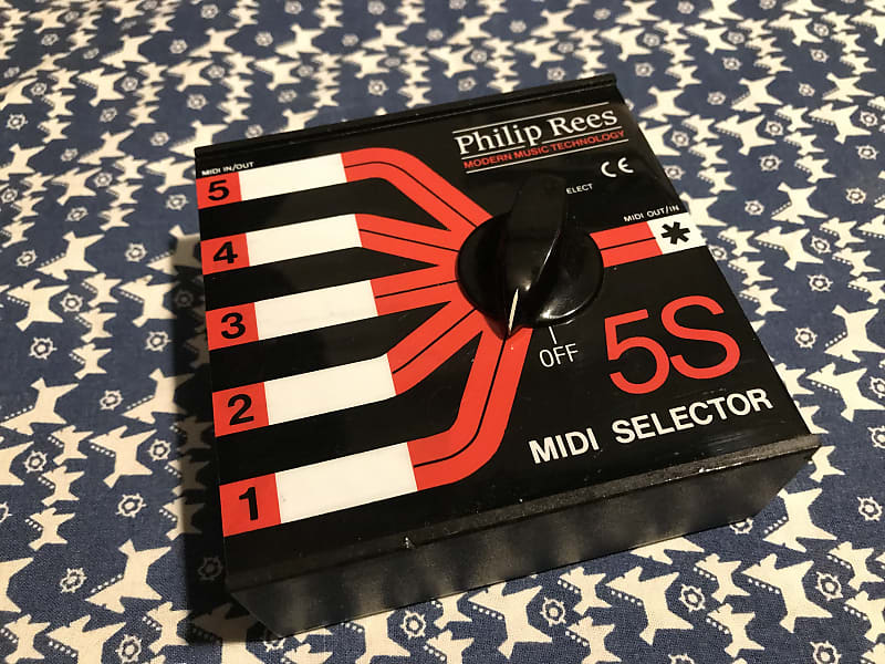 Philip Rees 5S Midi Selector (Midi Router/Switch) | Reverb Australia