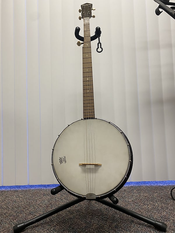 Vintage Harmony 5-string Banjo 1970s Brown | Reverb