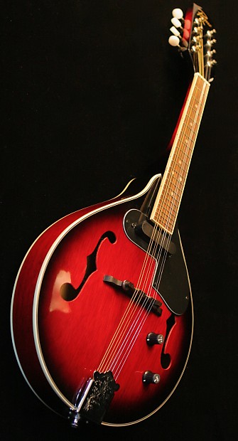 Rogue Electric Acoustic Mandolin Wine Red | Reverb