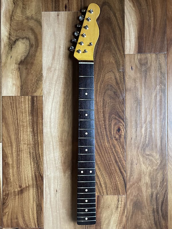 2022 Musikraft - Telecaster Neck - Rock Maple / Indian | Reverb