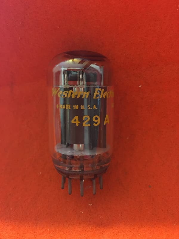 Western Electric 429A vacuum tube | Reverb