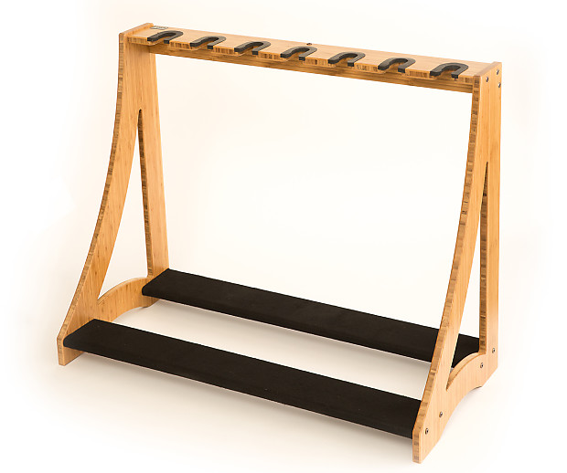 DRSRacks solid Bamboo modular, stacking Guitar Rack / Storage | Reverb