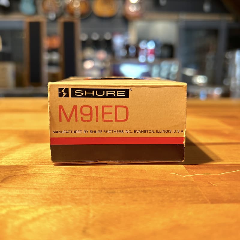Shure M91ED Phono Cartridge w/ Hi Trak Stylus - Black | Reverb