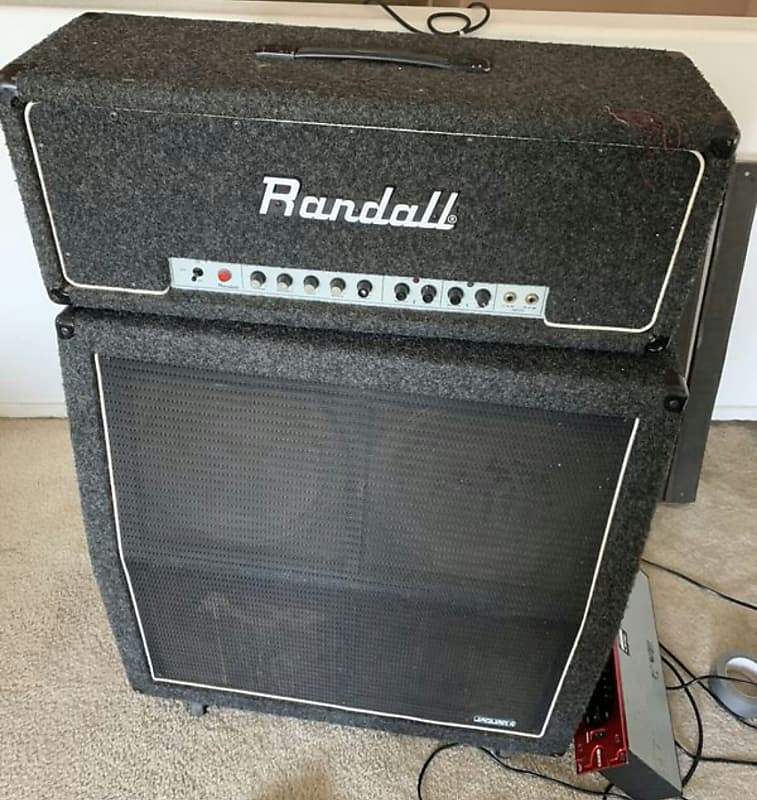 Randall RG100ES Head & Randall RX412 Cabinet - Sound Great | Reverb