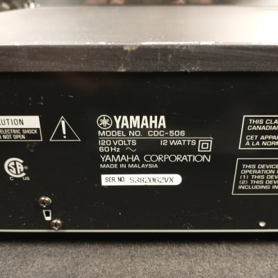 Yamaha CDC-506 Natural Sound Compact Disc Player | Reverb