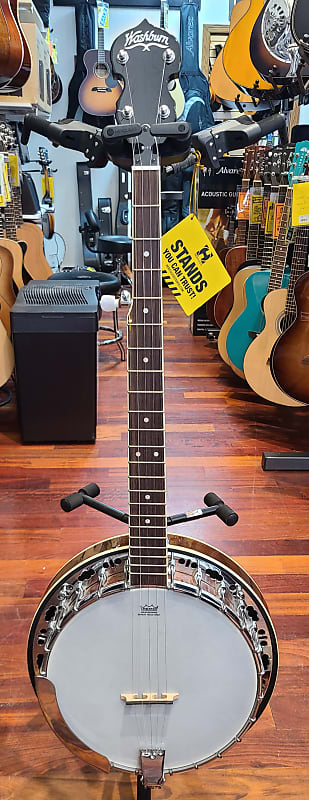 Washburn B-11 B11 5 String Resonator Back Banjo with | Reverb