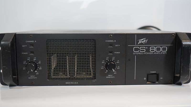 Peavey CS 800 Stereo Power Amplifier | Reverb