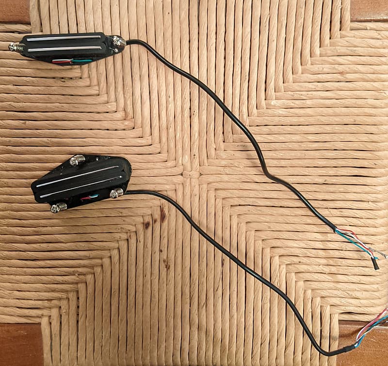 Guitar Madness Hot Rod Rail Telecaster Pickups 2022 Black w/ | Reverb