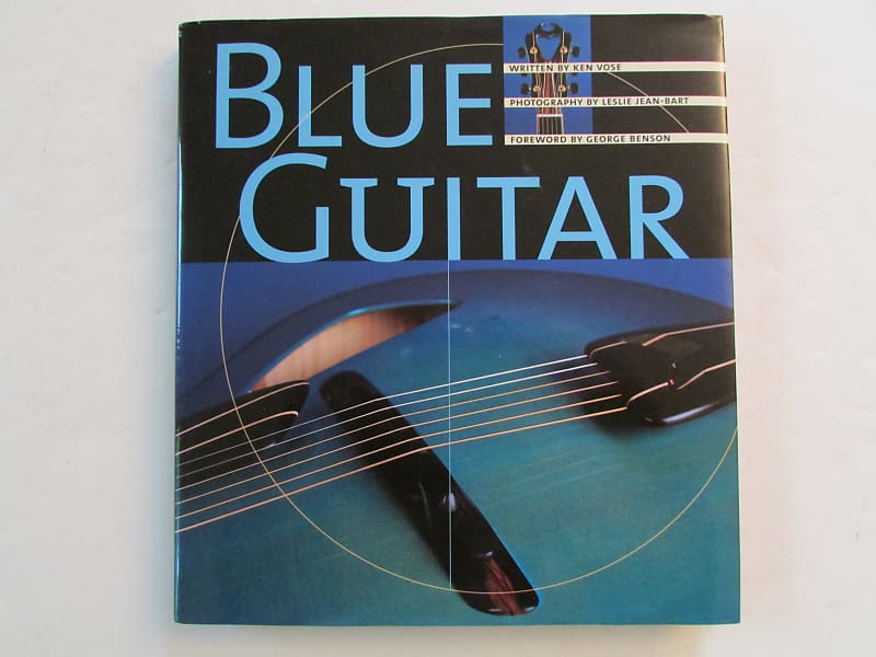 "Blue Guitar" Hardcover Book with Dust Jacket 1998 by Ken | Reverb