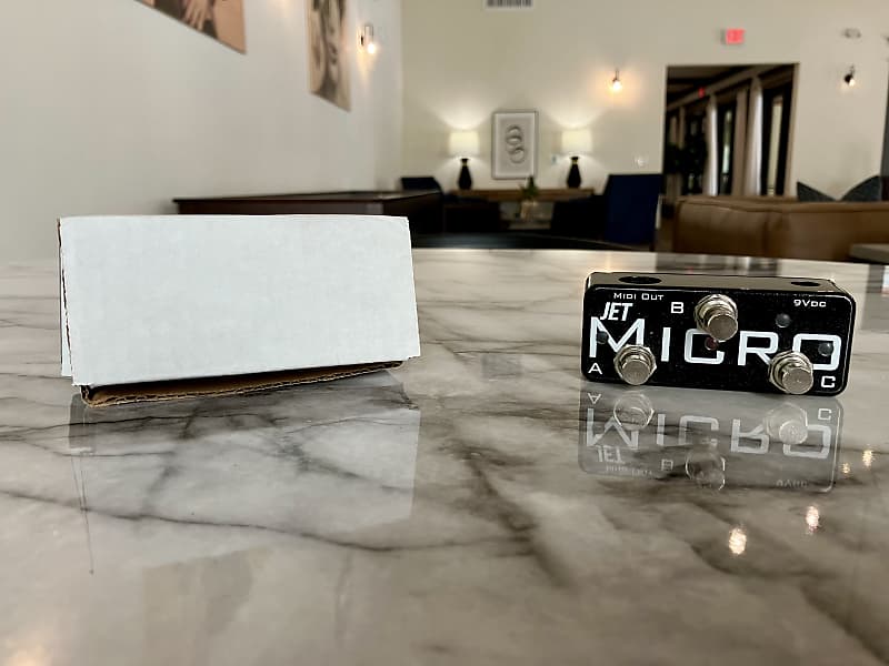 JET micro 3 button midi controller - Black | Reverb