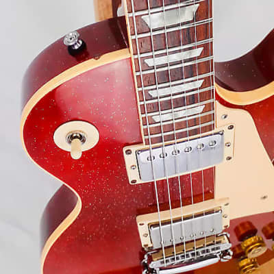 Gibson Les Paul Standard 1980 'Cherry Red Sparkle' - Ultra | Reverb