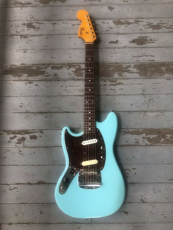 Fender Mustang '69 Reissue 2004-05 CIJ - Sonic Blue - LEFT | Reverb