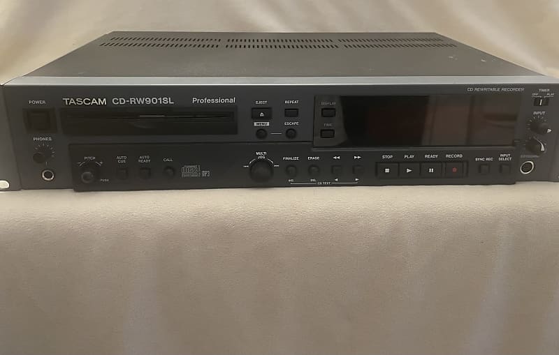 TASCAM CD-RW901SL Rackmount CD Recorder and Player - Present | Reverb