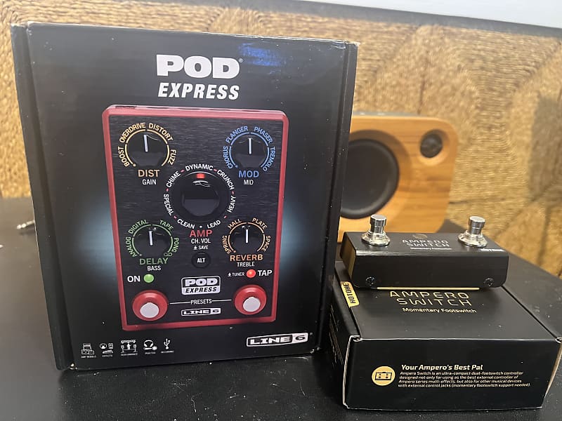 Line 6 POD Express 2024 with foot switch | Reverb