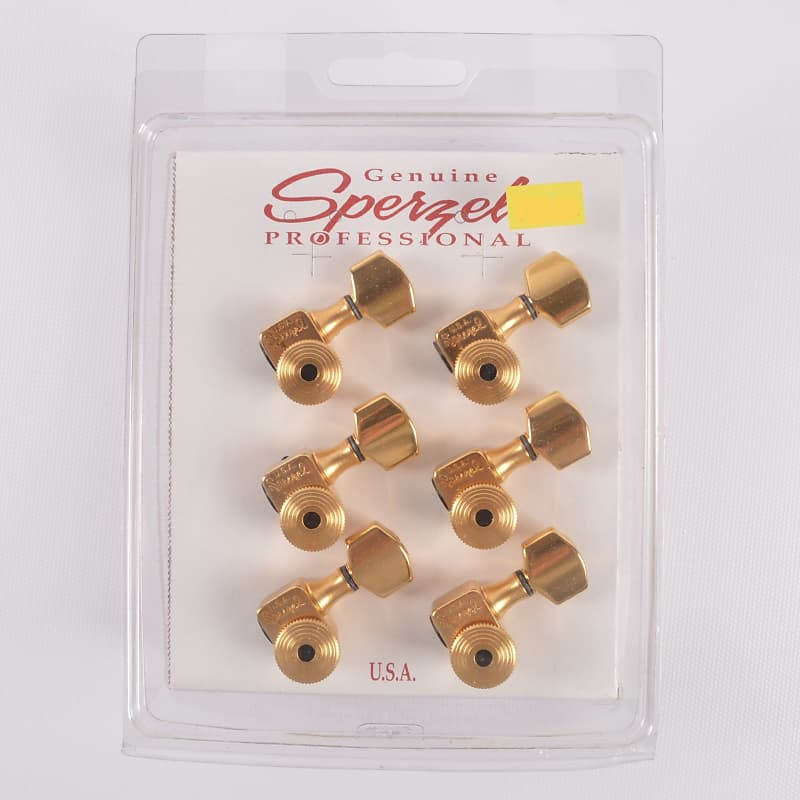 Sperzel Locking Tuners, 6IL Gold | Reverb