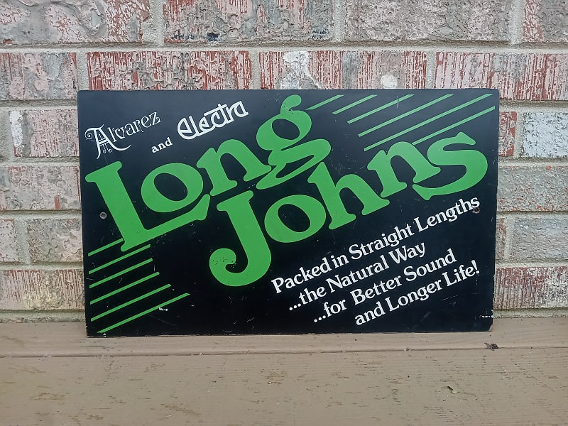 Vintage 1970's Alvarez and Electra Long Johns Guitar Strings | Reverb