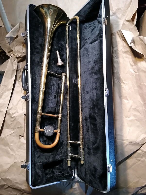 Conn Director Trombone with Case & mouthpiece, USA. | Reverb