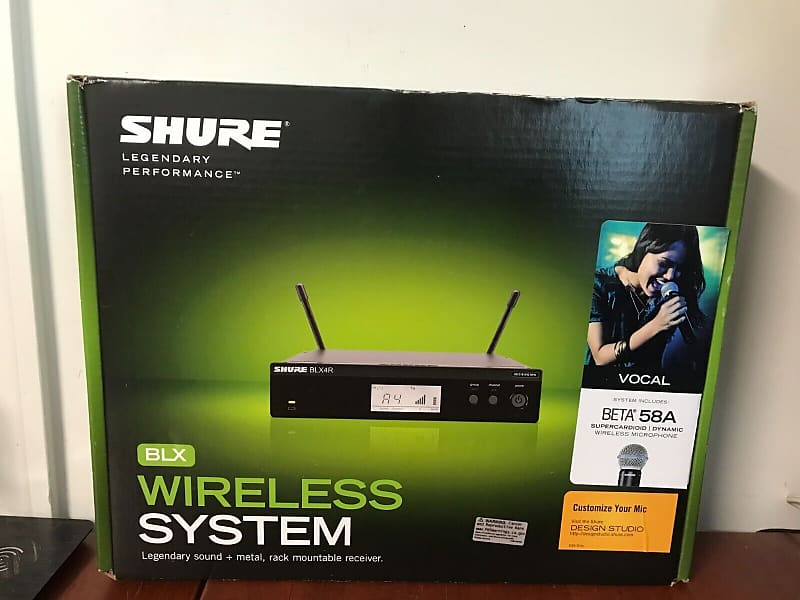 Shure GLXD24+ Dual-Band Wireless Vocal System with BETA 58A | Reverb Shure GLXD24+ Dual-Band Wireless Vocal System with BETA 58A | Reverb