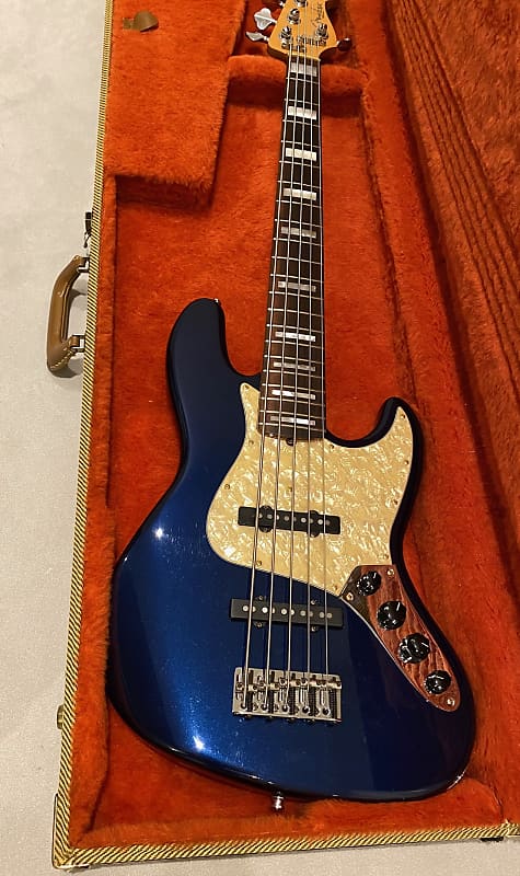 Fender Custom Shop Custom Classic Jazz Bass 5 (2005) - Cobalt | Reverb