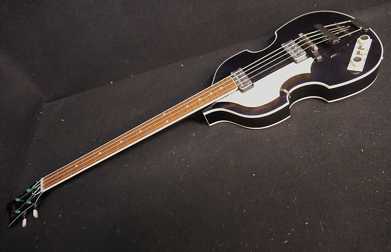 Hofner HCT-500/1L-BK Left Handed BLACK Contemporary Violin | Reverb