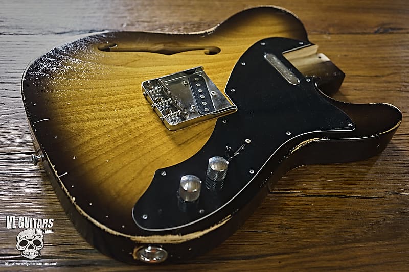 Telecaster Thinline 69 relic Body Custom Quality | Reverb