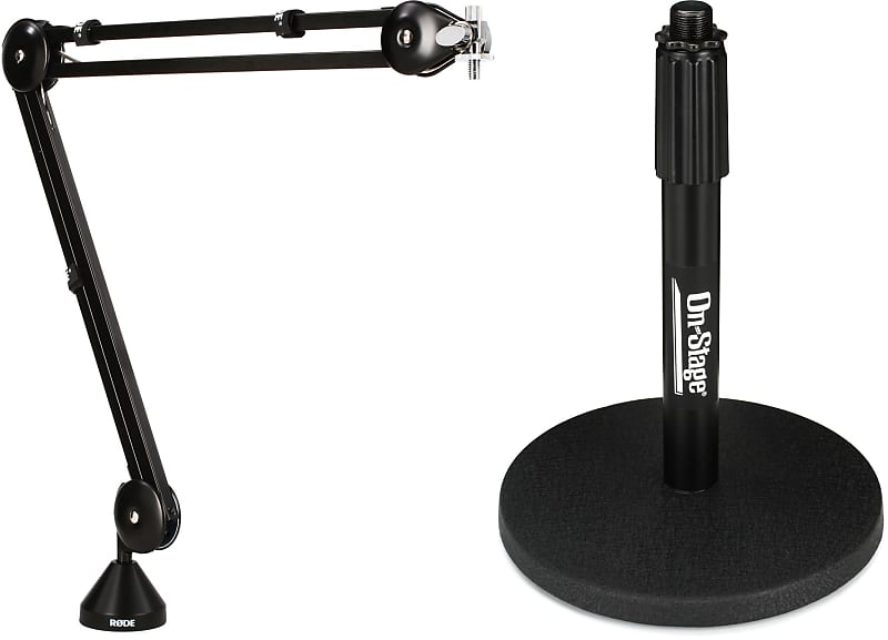 Rode PSA1 Desk-mounted Broadcast Microphone Boom Arm Bundle | Reverb