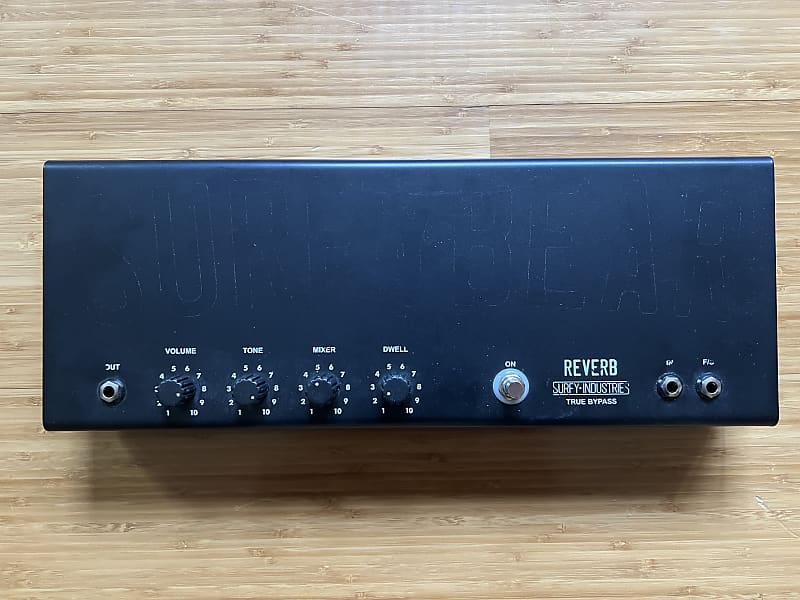 Surfy Industries SURFYBEAR METAL Spring Reverb Pedal | Reverb